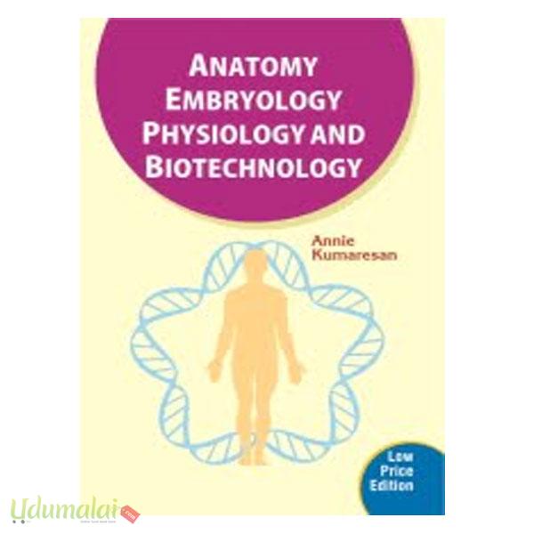 Anatomy Embryology Physiology and Biotechnology - V. குமரேசன், அன்னி ...