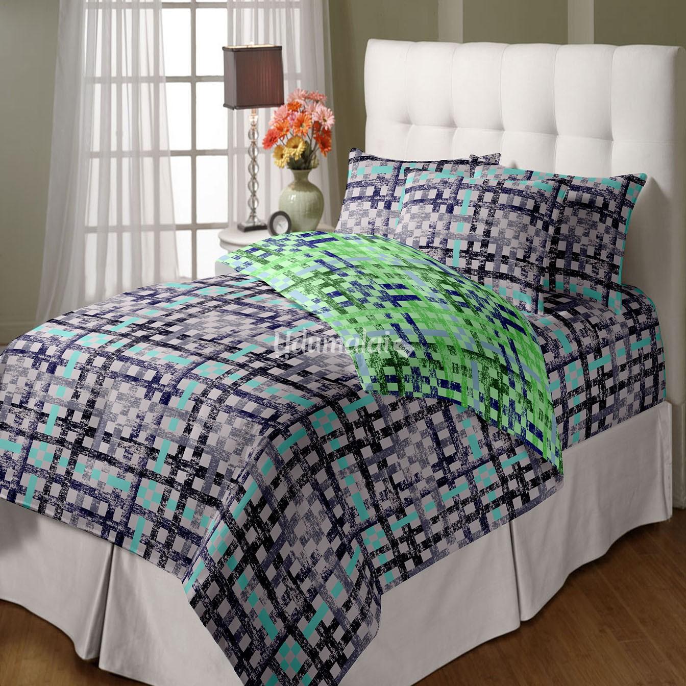Checks - Single Reversible Quilt, Buy Checks - Single Reversible Quilt ...