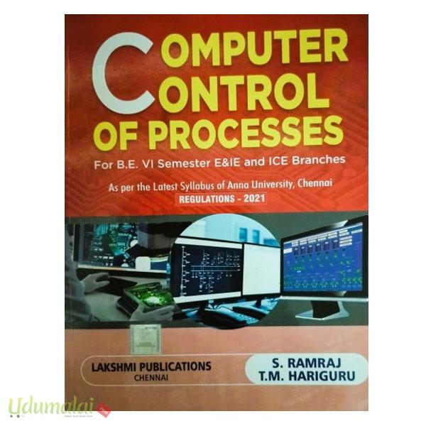 Computer Control of Processes ( S. Ramraj T.M. Hariguru) - S. ராம்ராஜ் T.M. ஹரிகுரு, Buy tamil ...