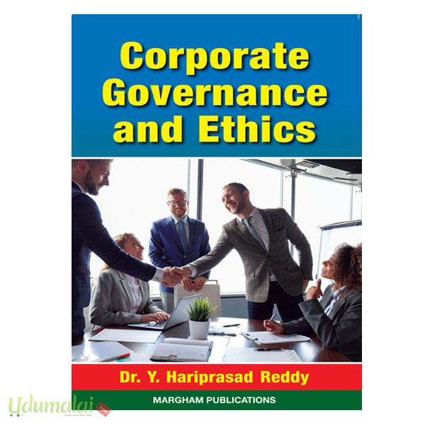 Corporate Governance & Ethics - Dr. Y. Hariprasad Reddy , Buy tamil ...