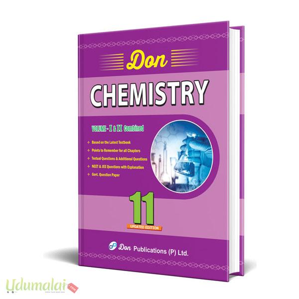 Don 11th Chemistry Guide (Volume I & II) - S.A. ராஜ்குமார், Buy tamil ...