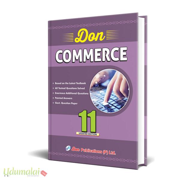 Don 11th Commerce Guide - S.A. ராஜ்குமார், Buy tamil book Don 11th ...