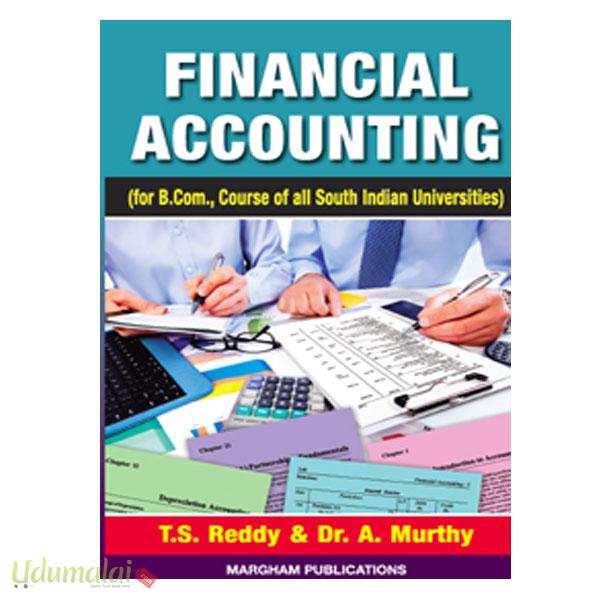 Financial Accounting for Bharathidasan Universities - T.S. Reddy & A ...