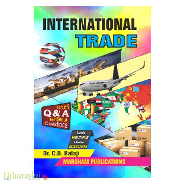 International Trade ( Dr. C. D. Balaji) - Dr. C. D. Balaji, Buy tamil book International Trade ...