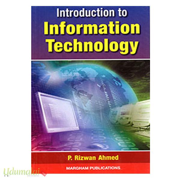 Introduction to Information Technology - P. Rizwan Ahmed , Buy tamil ...
