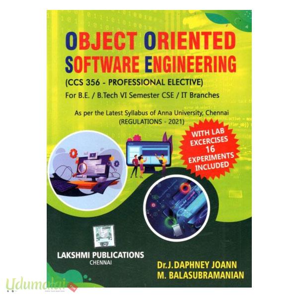 Object Oriented Software Engineering - Dr.J.டெப்நீ ஜான், Buy tamil book ...