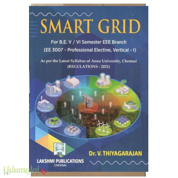 Smart Grid - Dr. V. தியாகராஜன் , Buy tamil book Smart Grid online, Dr ...