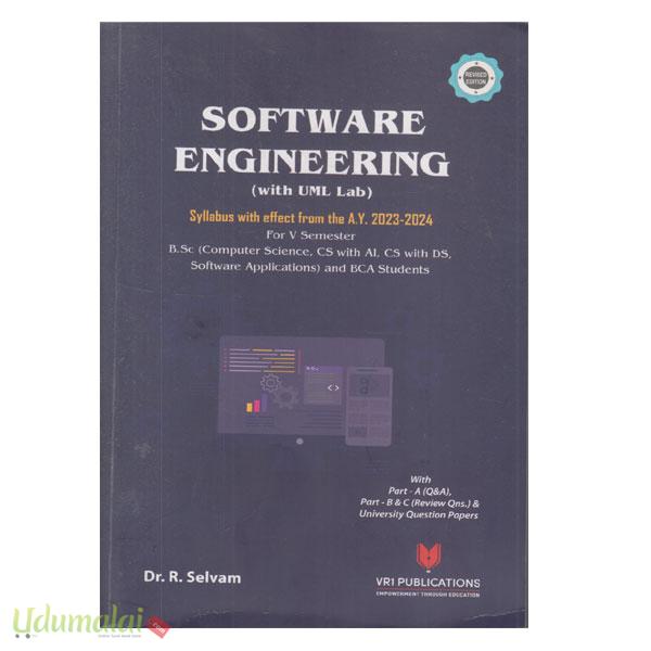 Software Engineering (B.C.A) - Dr R Selvam, Buy tamil book Software ...