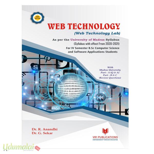Web Technology - Dr R Anandhi, Dr G Sekar, Buy tamil book Web ...